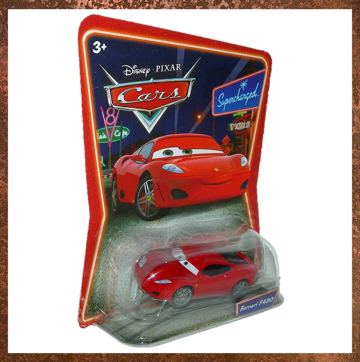 Disney Pixar Cars Supercharged Ferrari F430 Diecast – BigBrandToys