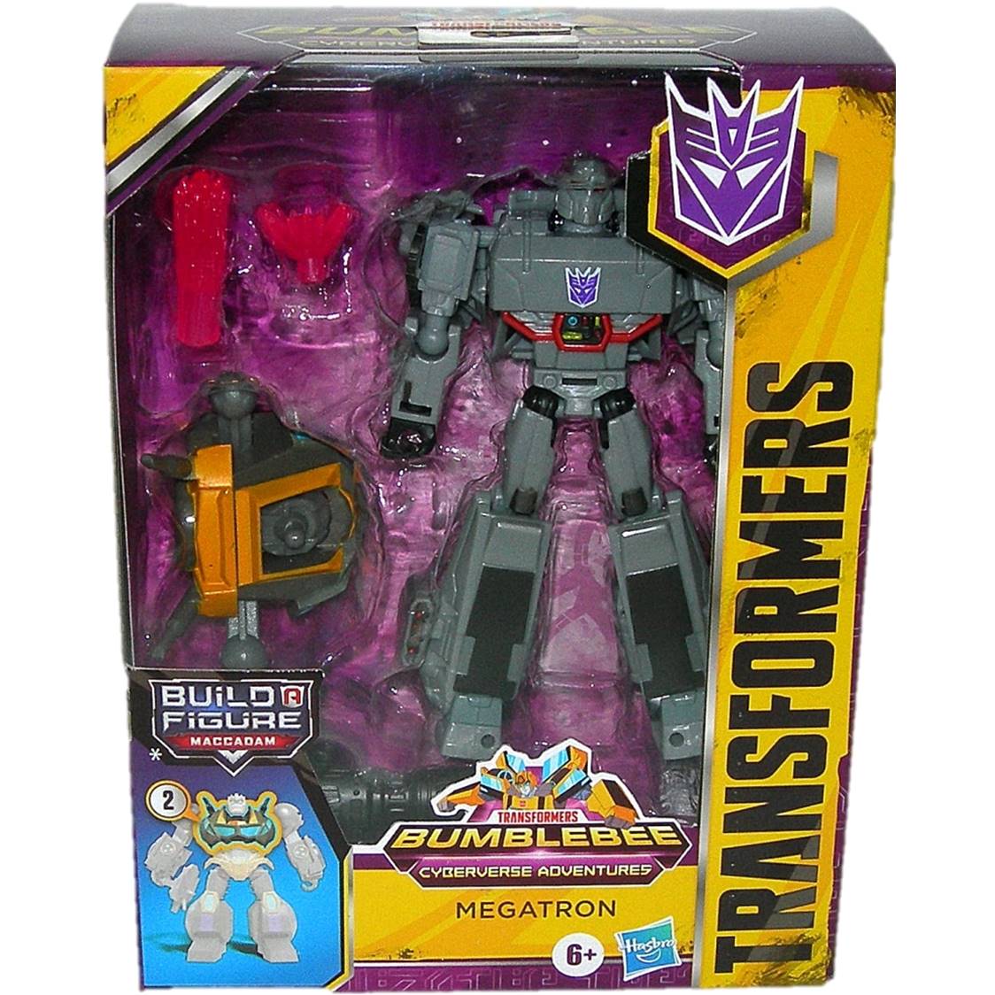 Transformers Bumblebee Cyberverse Adventures 5-Inch Megatron Figure ...