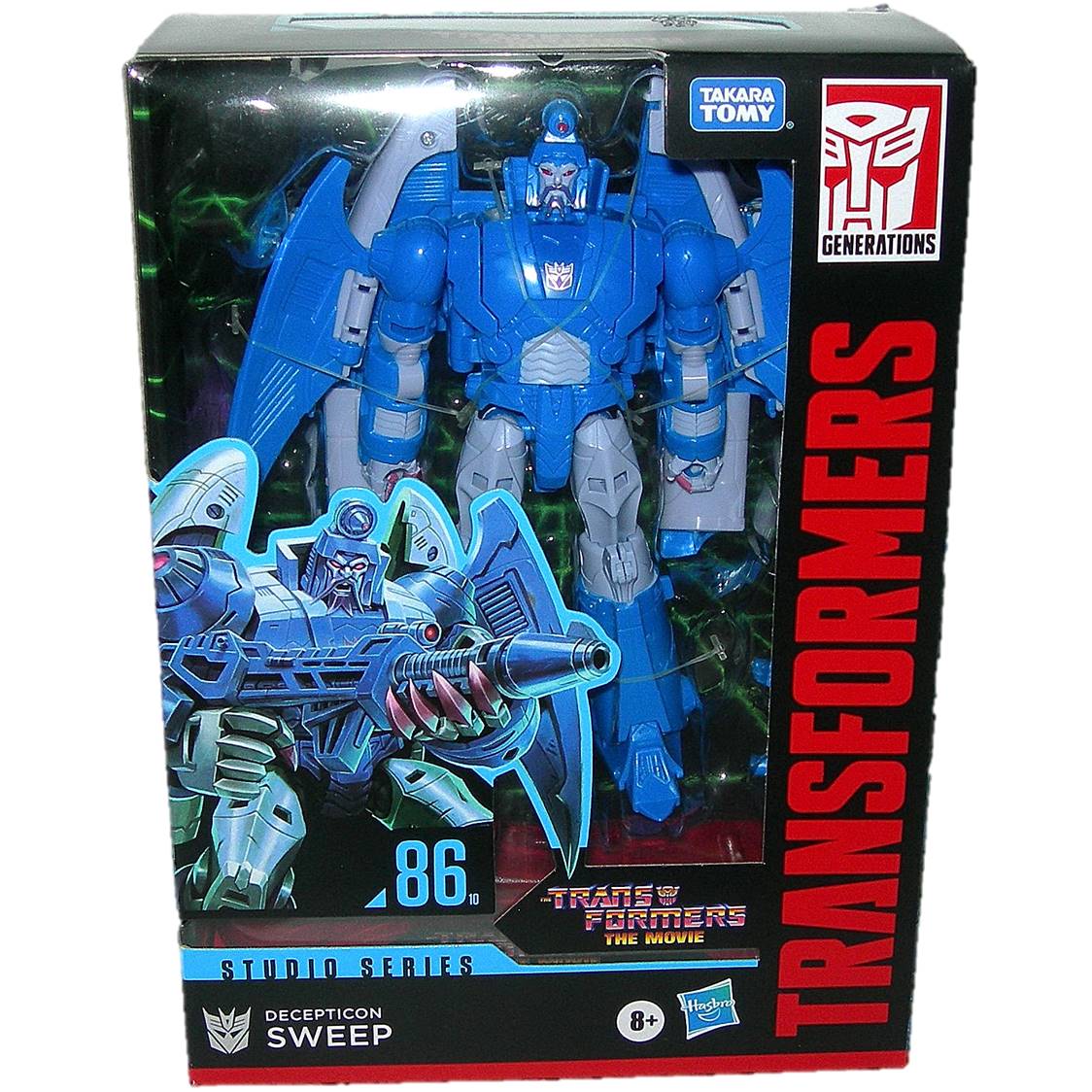 Transformers The Movie Studio Series 86 Voyager Class Decepticon Sweep ...