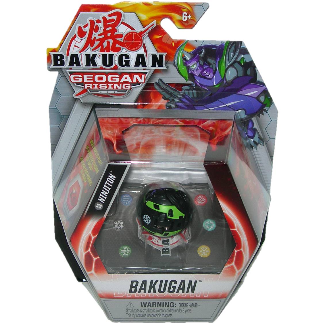 Bakugan Geogan Rising Darkus Ninjiton Baku-Core Figure – BigBrandToys