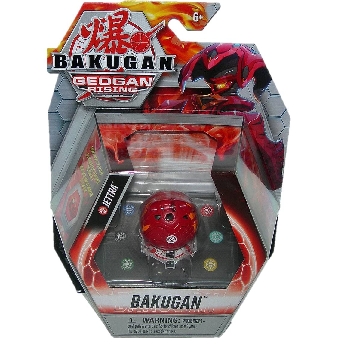 Bakugan Geogan Rising Pyrus Jettra Baku-Core Figure – BigBrandToys